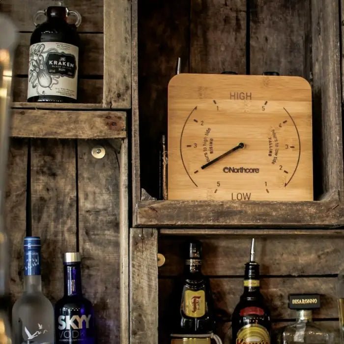 NORTHCORE WALL MOUNTED BAMBOO TIDE CLOCK – Atlantic Kayaks & Leisure